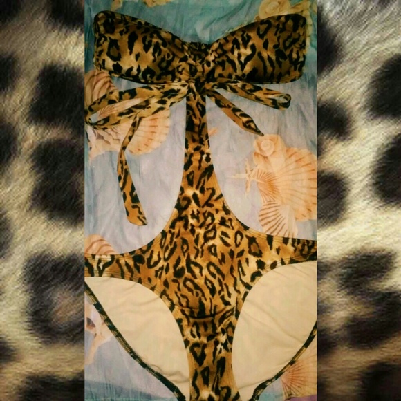 Swim | Sexy Leopard Print Monokini | Poshmark